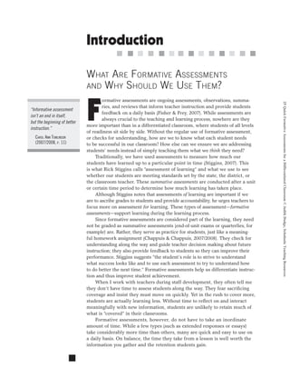 25 quick formative assessments | PDF