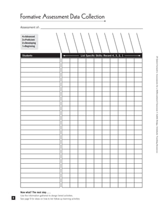 25 quick formative assessments | PDF