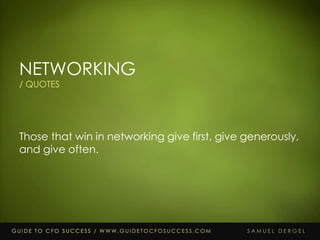 25 Quotes from Guide to CFO Success | PPTX