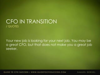 25 Quotes from Guide to CFO Success | PPTX