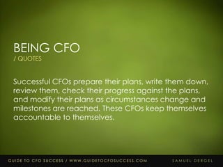 25 Quotes from Guide to CFO Success | PPTX