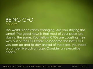 25 Quotes from Guide to CFO Success | PPTX