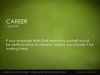 25 Quotes from Guide to CFO Success | PPTX