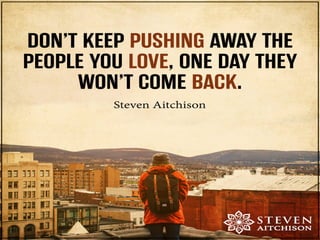 21 Amazing Inspirational Quotes from Steven Aitchison | PPT