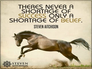 21 Amazing Inspirational Quotes from Steven Aitchison | PPT