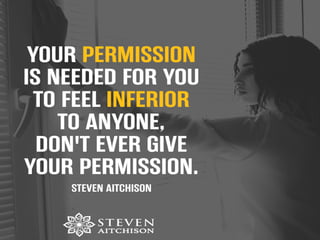 21 Amazing Inspirational Quotes from Steven Aitchison | PPT