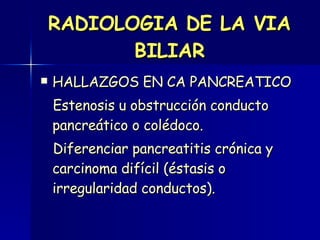 25 Radiologia De La Via Biliar | PPS