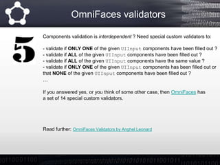25+ Reasons to use OmniFaces in JSF applications | PPT
