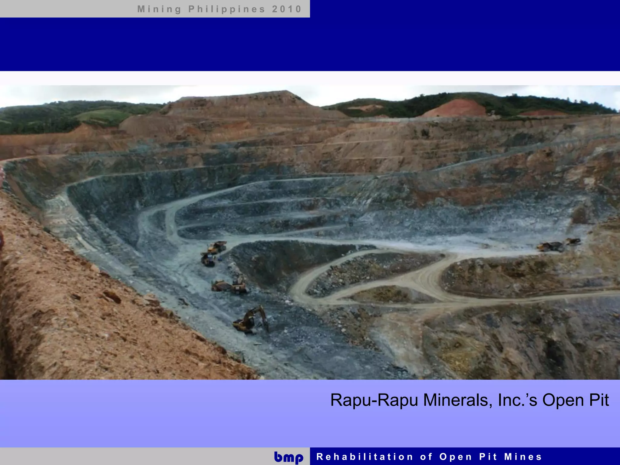 Rehabilitation of Open Pit Mines | PDF