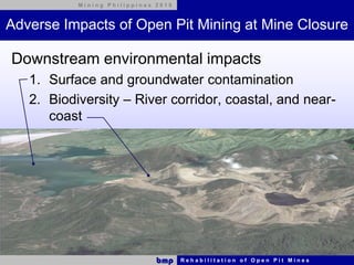 Rehabilitation of Open Pit Mines | PDF