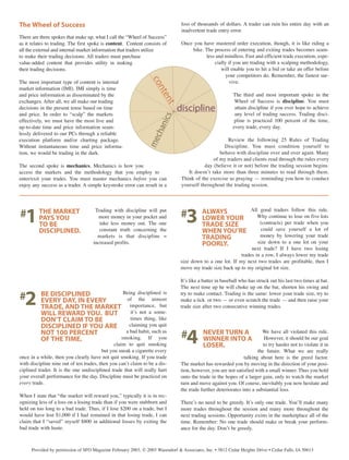 25 Rules of Trading | PDF