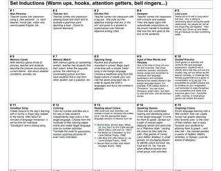 25 + set inductions | DOC