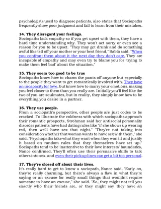 25 signs that you are dating a sociopath | DOCX