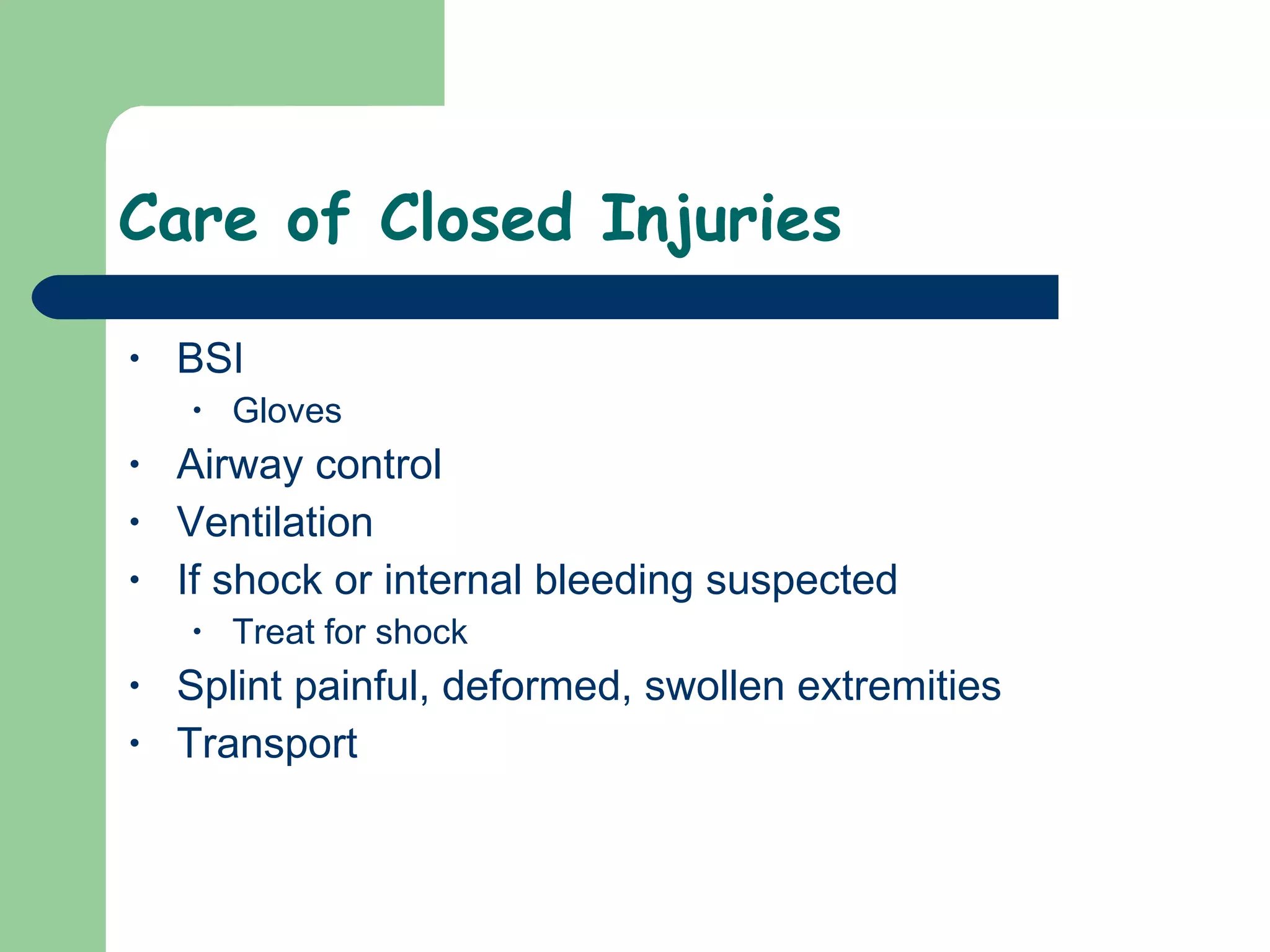 25)Soft Tissue Injuries | PPT