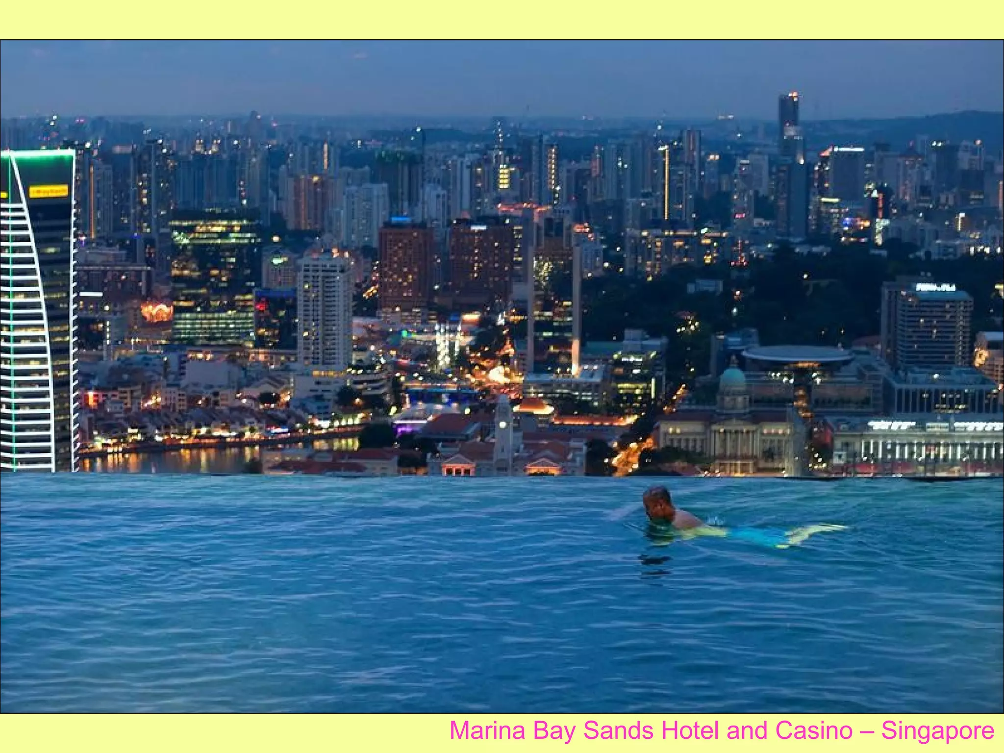 25 stunning infinity pools around the world | PPT