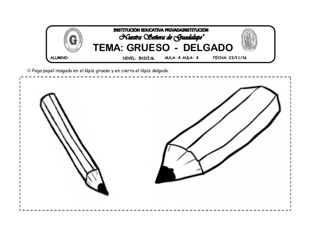 25 tema grueso delgado
