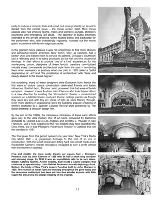 25) The Hollywood Art Tribute To Movie Palaces | PDF