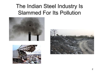 Pollution in the Steel Industry | PPT
