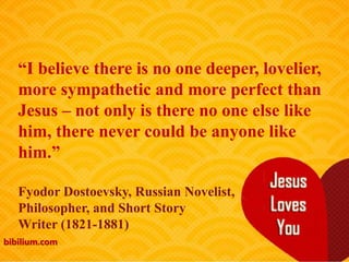25 Thought-provoking Quotes About Jesus christ | PPT