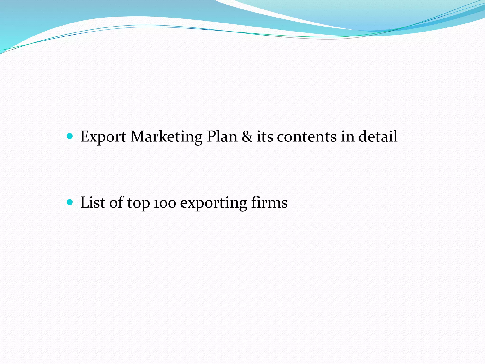 International Marketing & Export.pptx