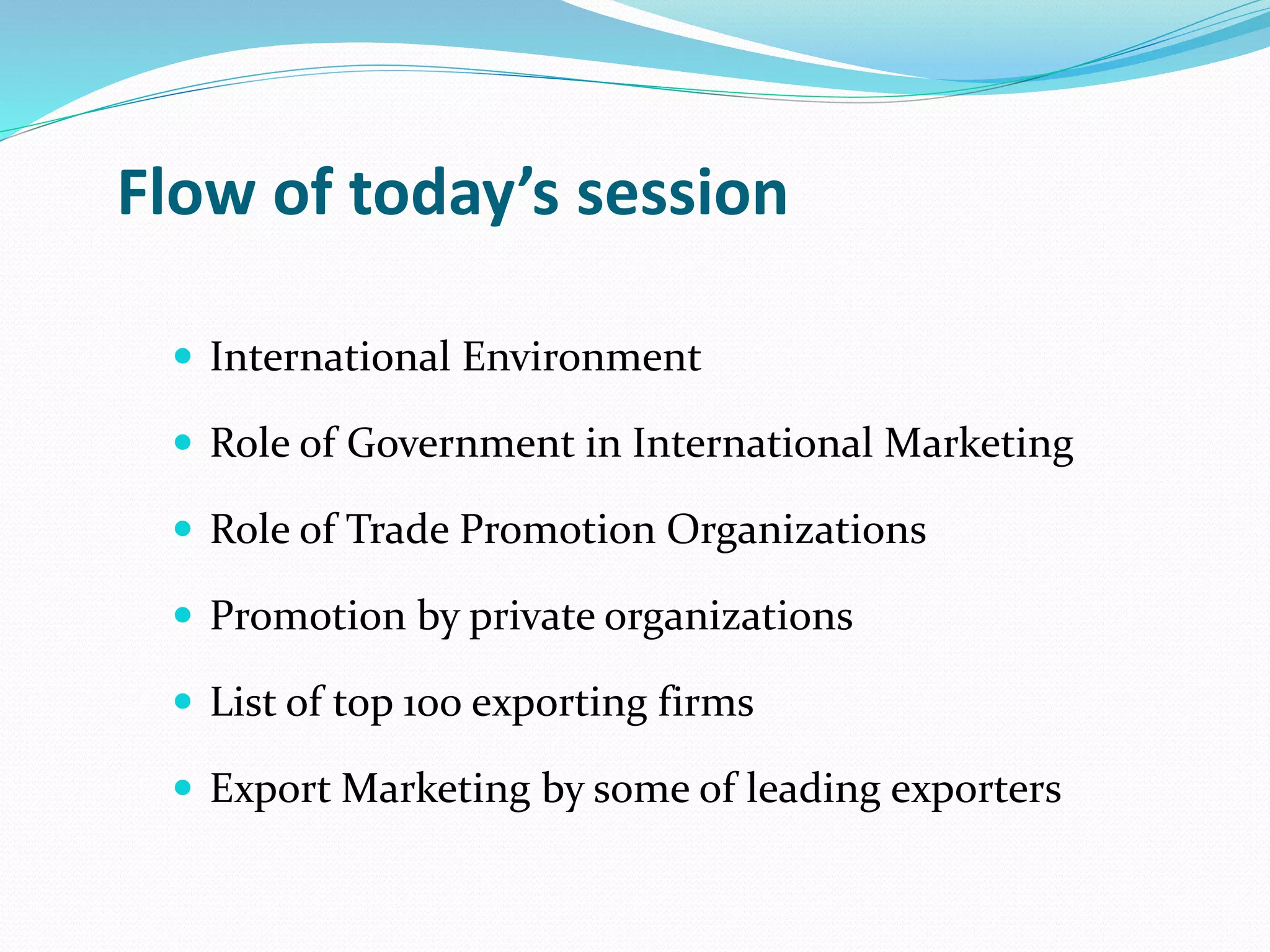 International Marketing & Export.pptx