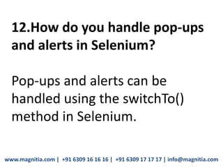 25 Top Selenium Interview Questions and Answers for 2023.ppt.pptx