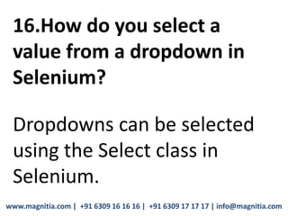 25 Top Selenium Interview Questions and Answers for 2023.ppt.pptx