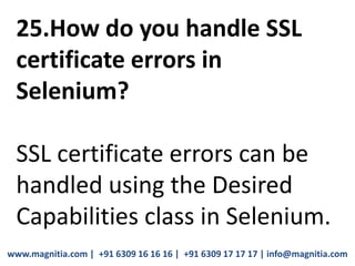 25 Top Selenium Interview Questions and Answers for 2023.ppt.pptx
