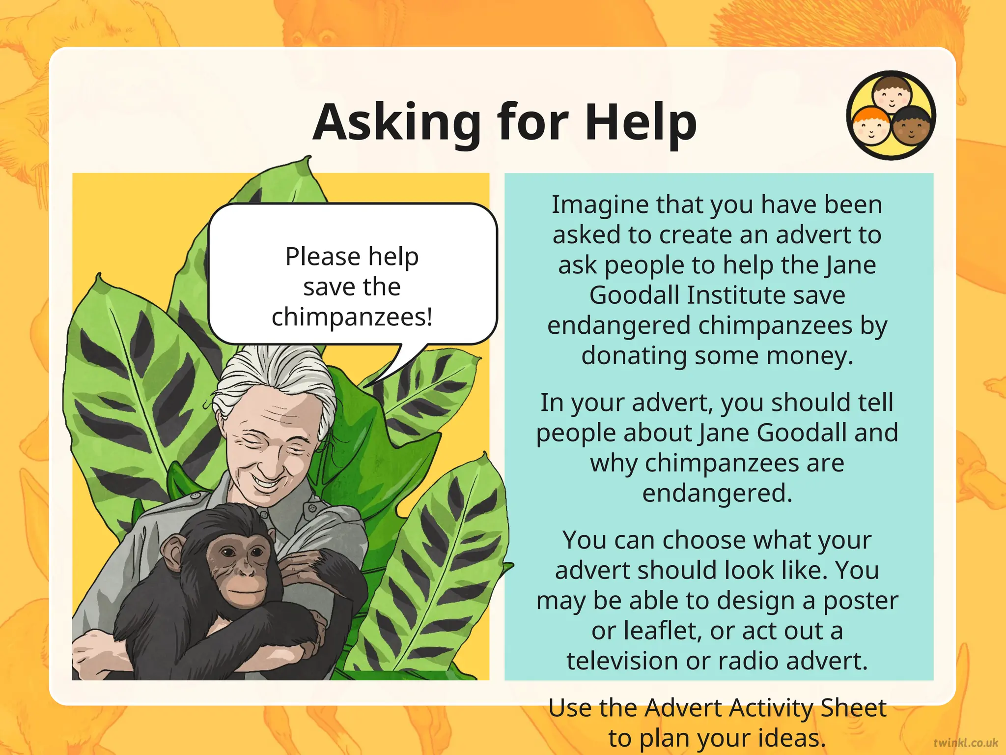 25 use Lesson Presentation Jane Goodall.ppt
