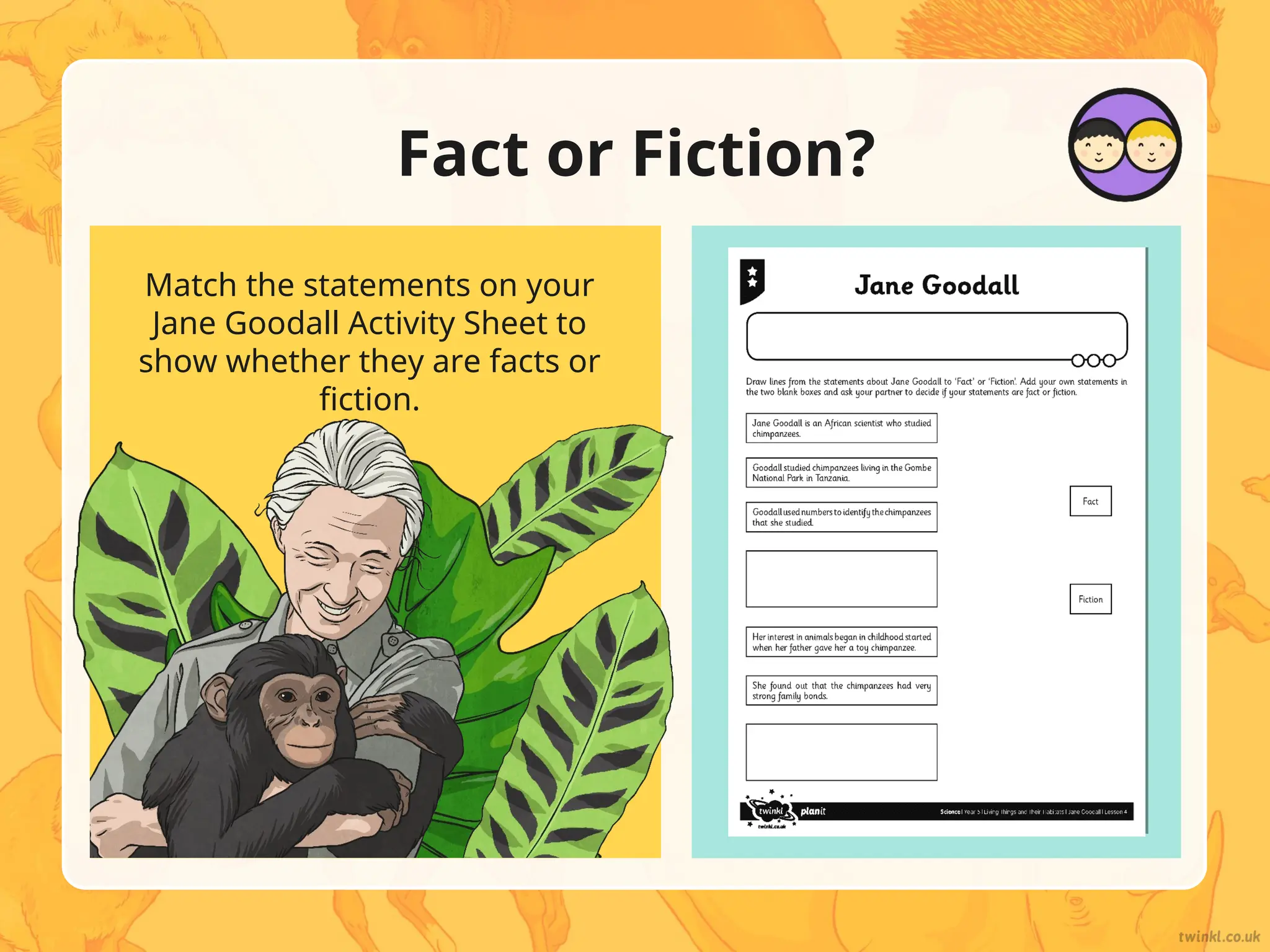 25 use Lesson Presentation Jane Goodall.ppt