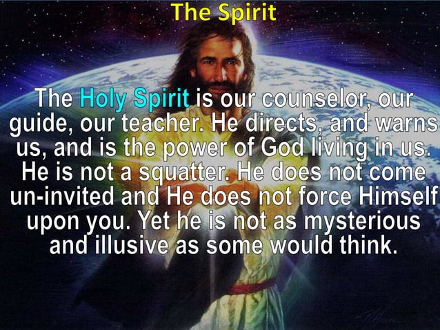 What Jesus said About “The Spirit and The Flesh” | PPTX | Christianity ...