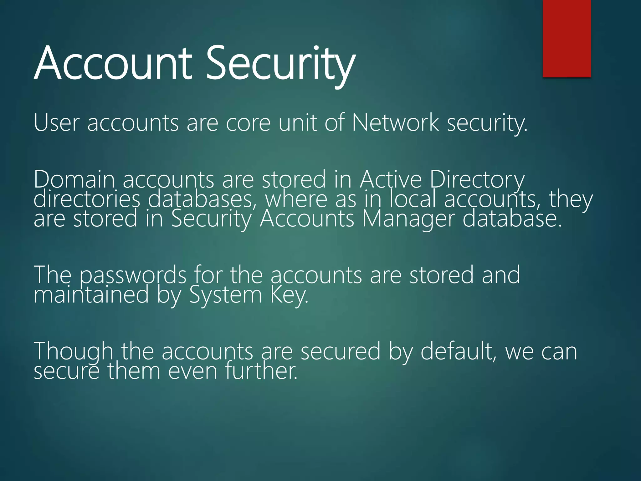 Windows Security in Operating System | PPT