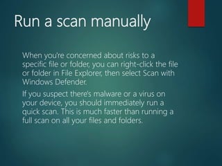 Windows Security in Operating System | PPT