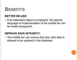 Overview of 3-tier Client Server Architecture | PPTX