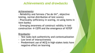 25 years of language assessment in vietnam revised | PPTX