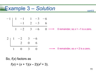 2 5 zeros of poly fn | PPT