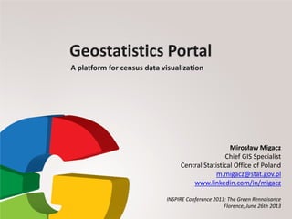 Geostatistics Portal - a platform for census data visualization | PPT