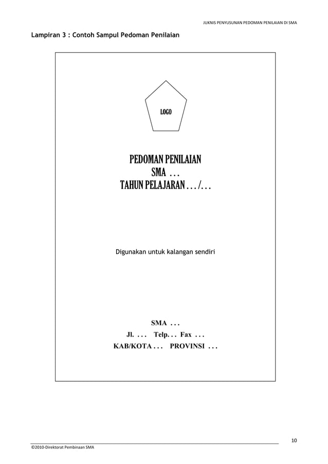 26. juknis penyusunan pedoman penilaian isi revisi-_0104 | PDF