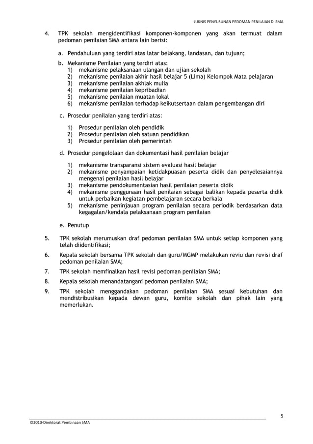 26. juknis penyusunan pedoman penilaian isi revisi-_0104 | PDF