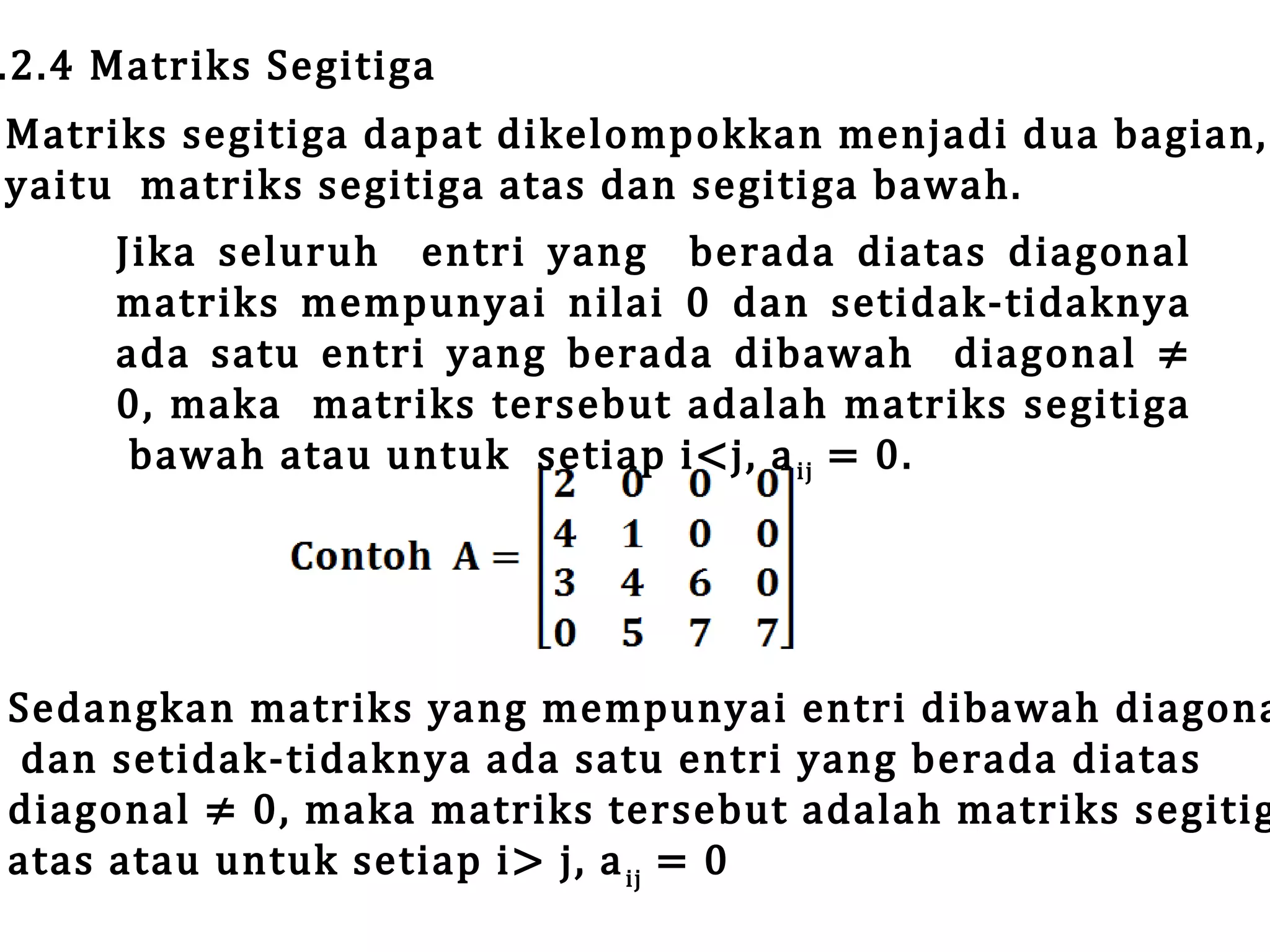 MATRIKS DAN DETERMINAN | PPT