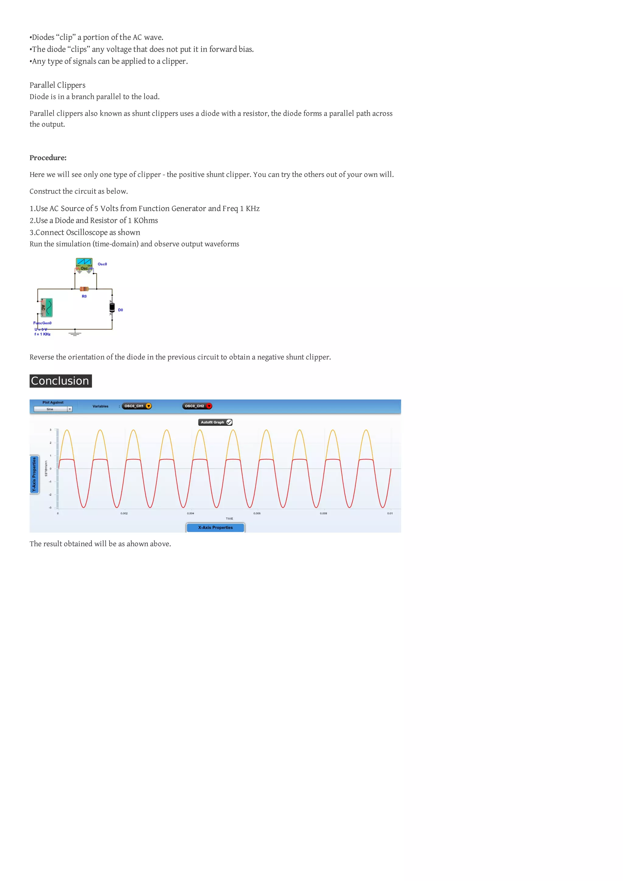 Diode Clippers | PDF | Digital Audio | Computer Software and Applications