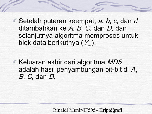 26.algoritma md5 | PPT