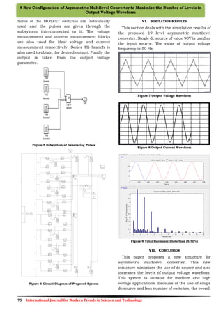 A New Configuration of Asymmetric Multilevel Converter to Maximize the ...