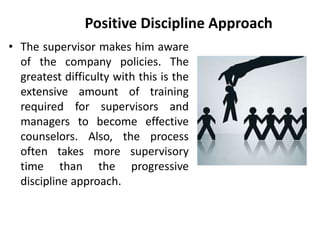 Positive Discipline Approach - Industrial Relations | PPTX