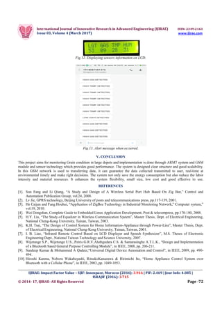 ARM based System for Monitoring Grain Condition | PDF