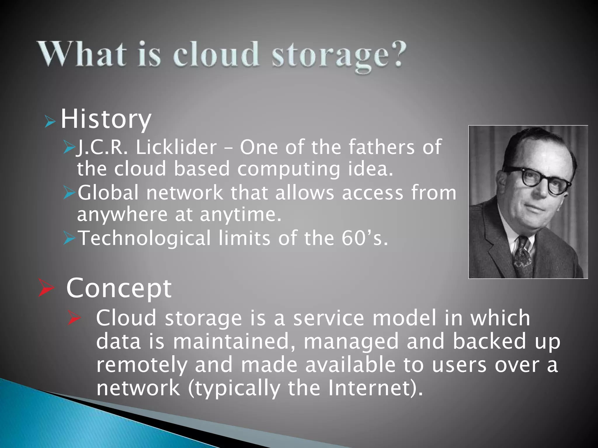 cloud storage ppt | PPTX