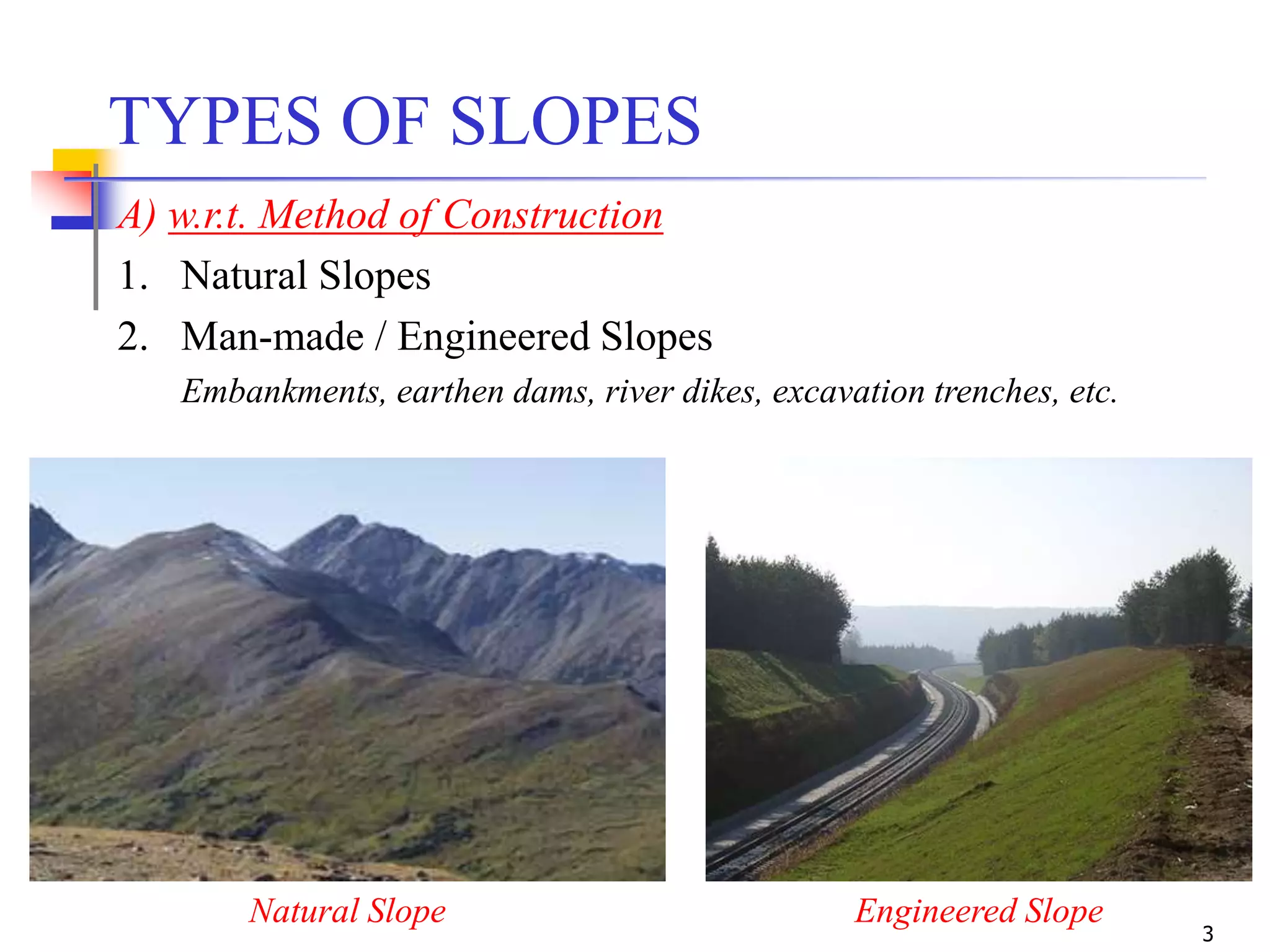 Geotechnical Engineering-II [Lec #26: Slope Stability] | PPSX