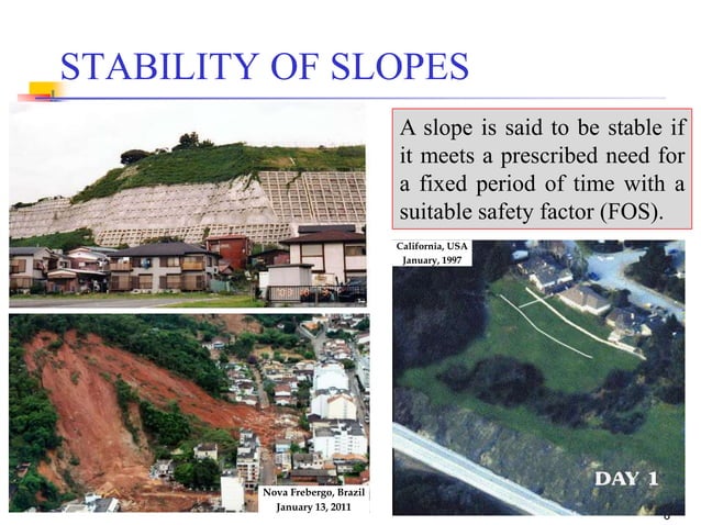 Geotechnical Engineering-II [Lec #26: Slope Stability] | PPSX | Geology ...