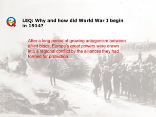 26.1 the great war begins | PPT