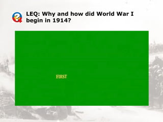 26.1 the great war begins | PPT